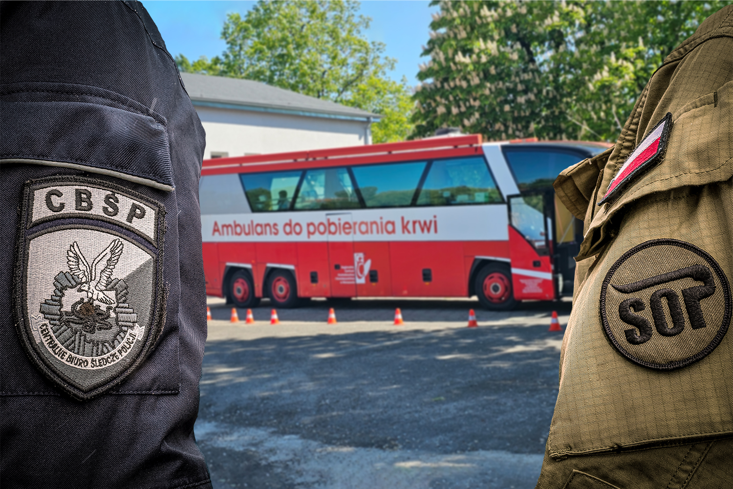 Funkcjonariusze i pracownicy SOP oraz CBŚP oddają honorowo krew ...
